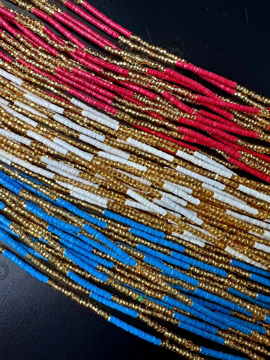 Haitian Heritage Waist Beads Set of 3 – LauriEva