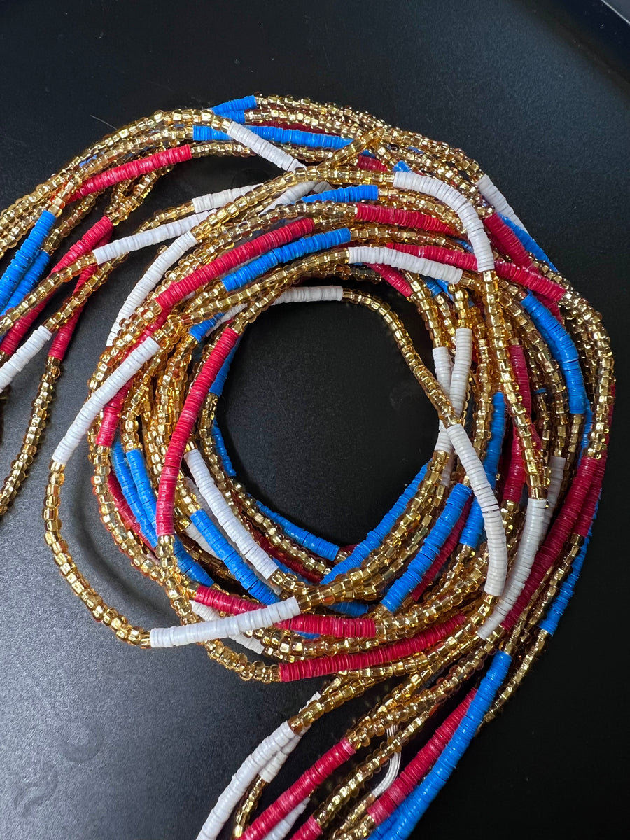 Haitian Heritage Waist Beads Set of 3 – LauriEva